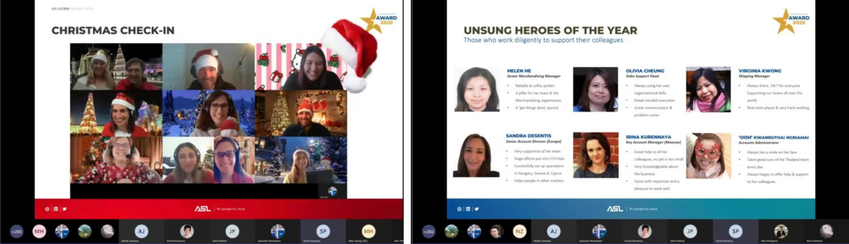 Congratulations to all our ASL Awards winners!